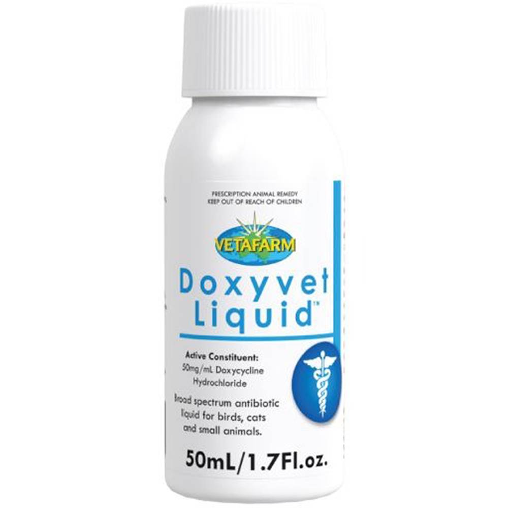 Vetafarms Doxyvet Doxycyline For Birds Dogs Cats Rodents